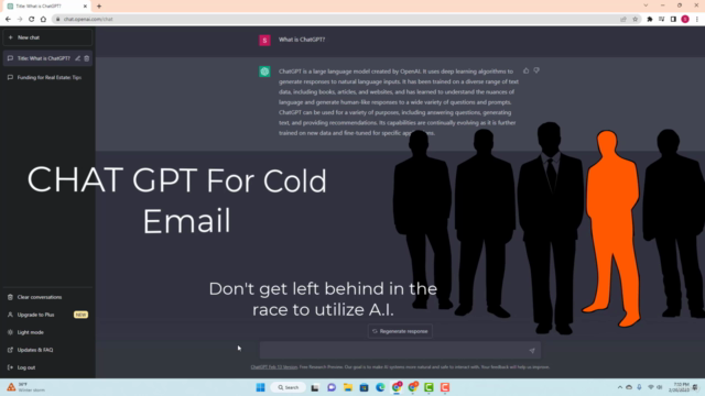 Writing Cold Emails with Chat GPT Writing Cold Emails with Chat GPT