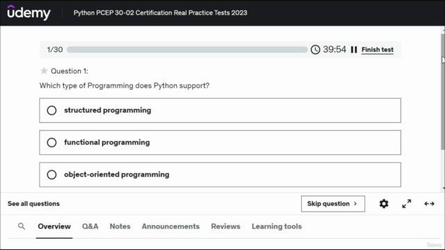 Python PCEP 30-02 Certification Real Practice Tests 2023 Python PCEP 30-02 Certification Real Practice Tests 2023