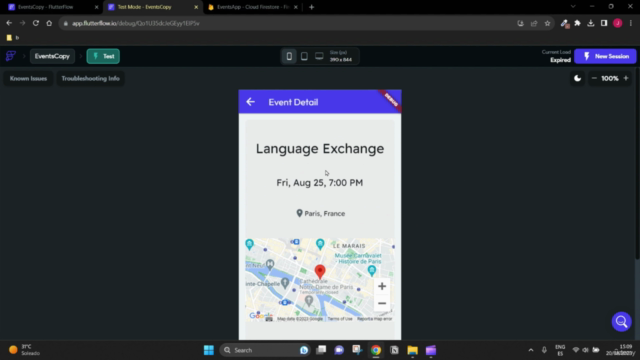 Learn Flutterflow. Build an Events App with Google Maps. Learn Flutterflow. Build an Events App with Google Maps.